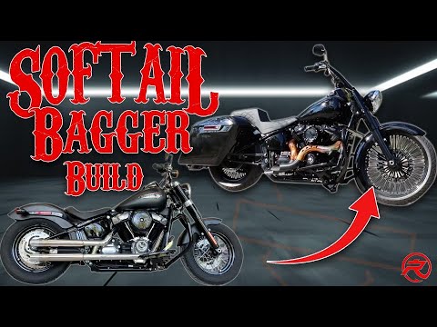 How To Build A Softail Bagger Youtube