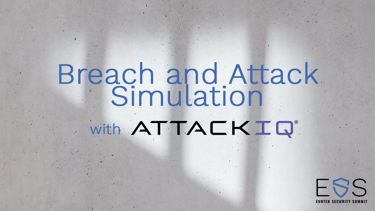 Breach And Attack Simulation With Attackiq Youtube