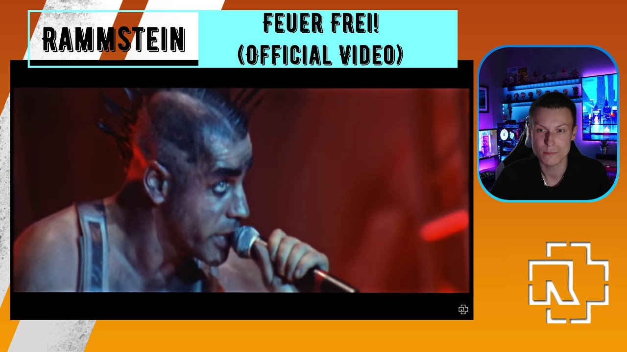 Rammstein Feuer Frei Official Video Reaction реакция Youtube