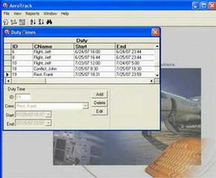 Aerotrack Demo Youtube