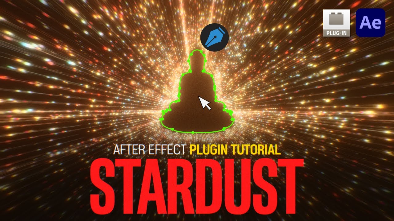 After Effects Stardust Tutorial Easy Node Particle Youtube