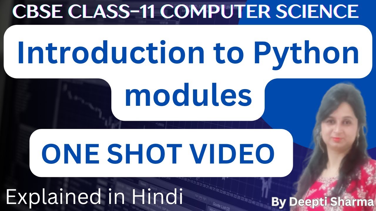 Introduction To Python Modules One Shot Video Python Modules One Shot