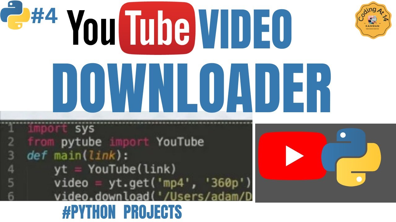 Creating Youtube Video Downloader Using Python Pythonprojects