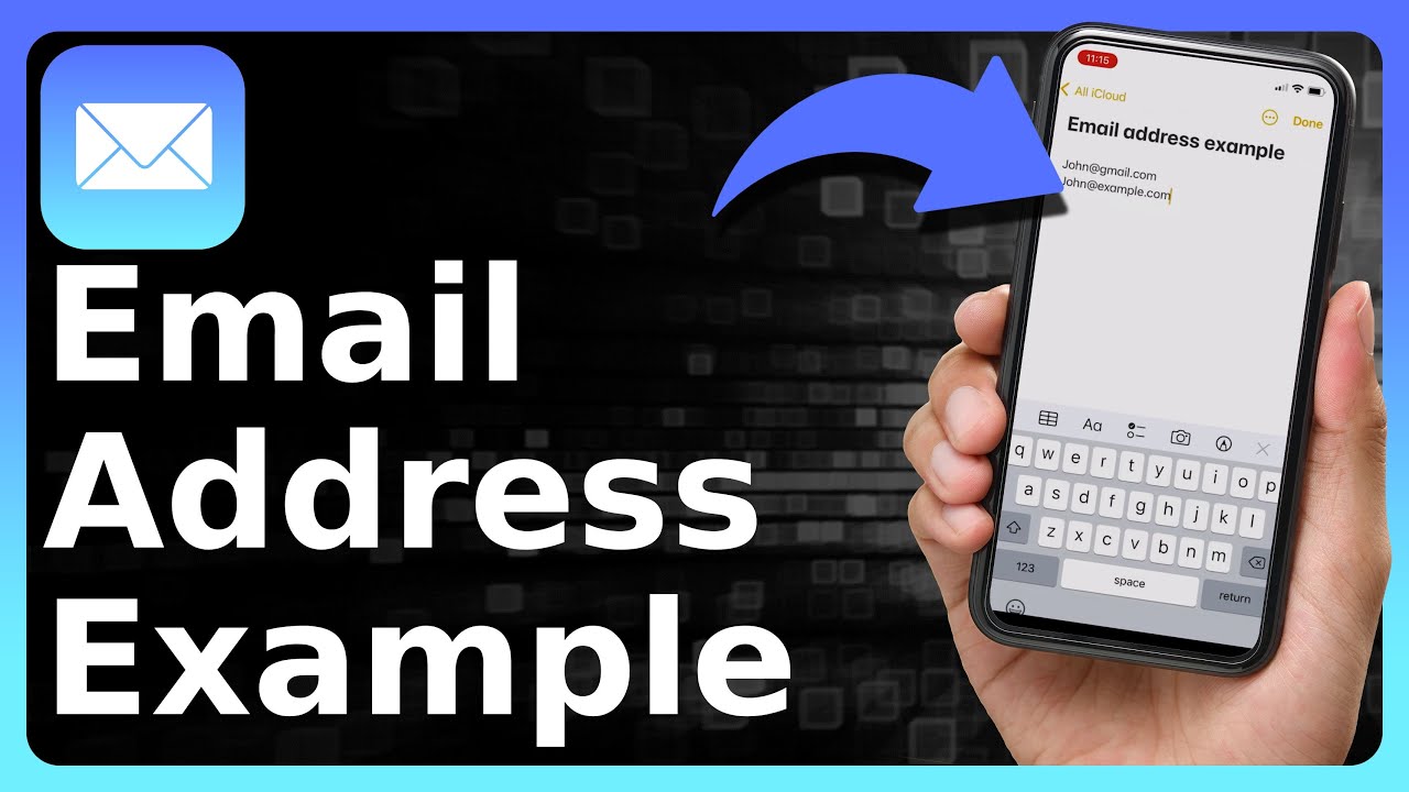 What Is An Email Address Example Youtube