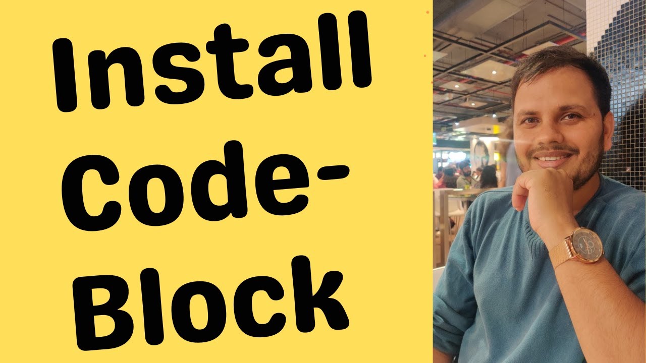 How To Install Code Block Ide Programming Bca Coding C