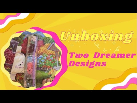 Unboxing Two Dreamer Designs Youtube