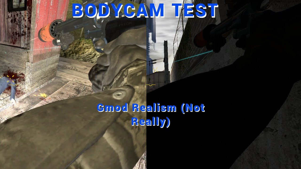 Trying Out Bodycam Realism In Gmod Youtube
