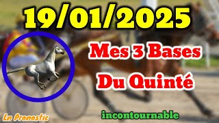 Pronostics Pmu Mes 3 Bases Incontournable Dimanche 16 F C3 A9vrier 2025