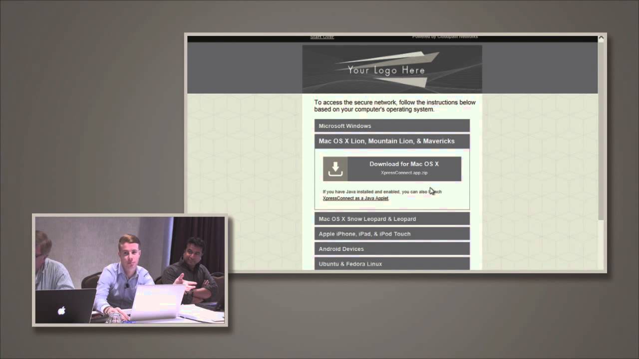 Cloudpath Xpressconnect Es Demo Youtube
