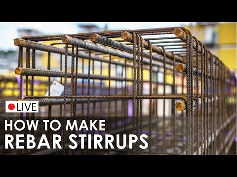 Rebar Rebar Stirrups Rebar Bending Making Steel Reinforcement