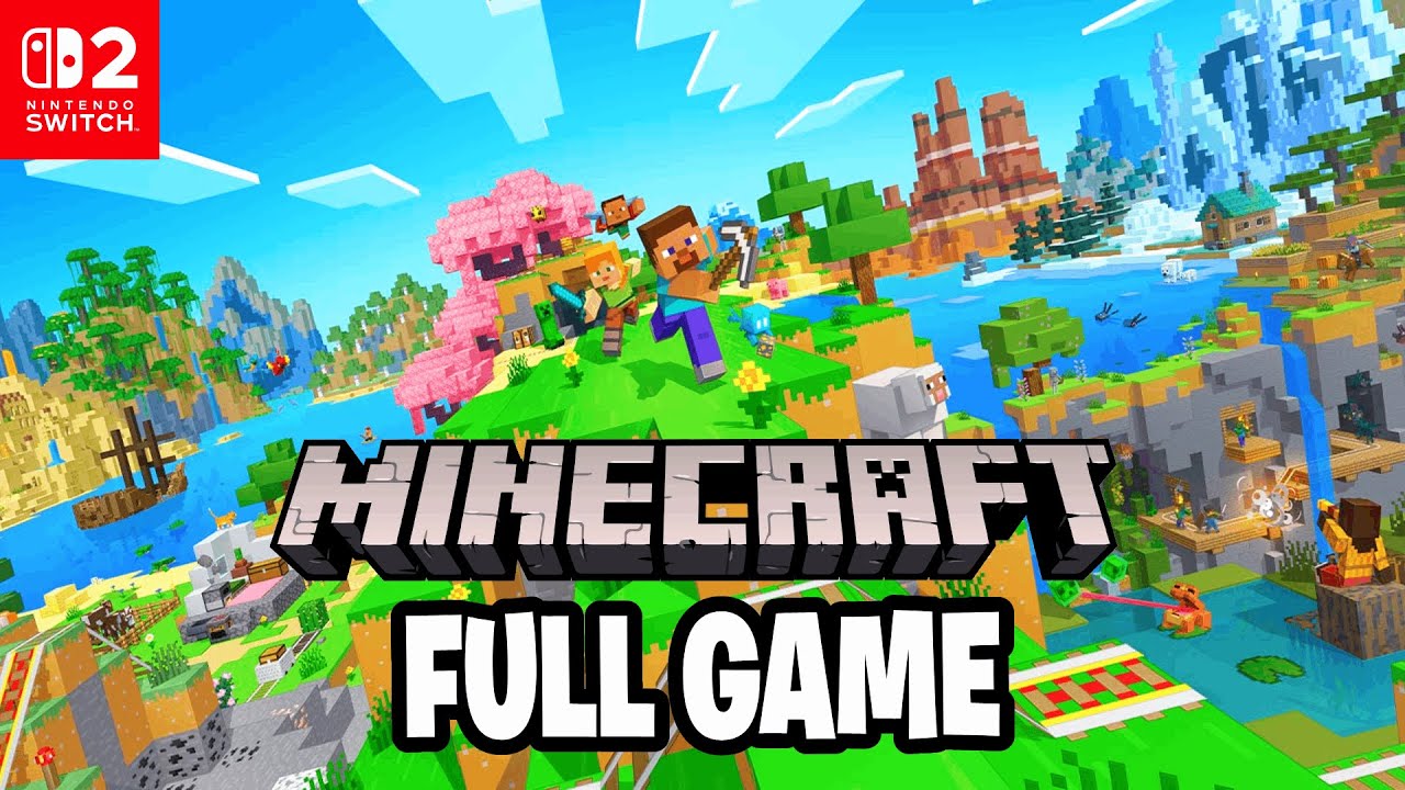 Minecraft Nintendo Switch 2 Gameplay Full Game No Commentary Youtube