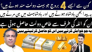 Top 4 Luckiest And Richest Zodiac Signs Latest Research Astrologer Syed ...