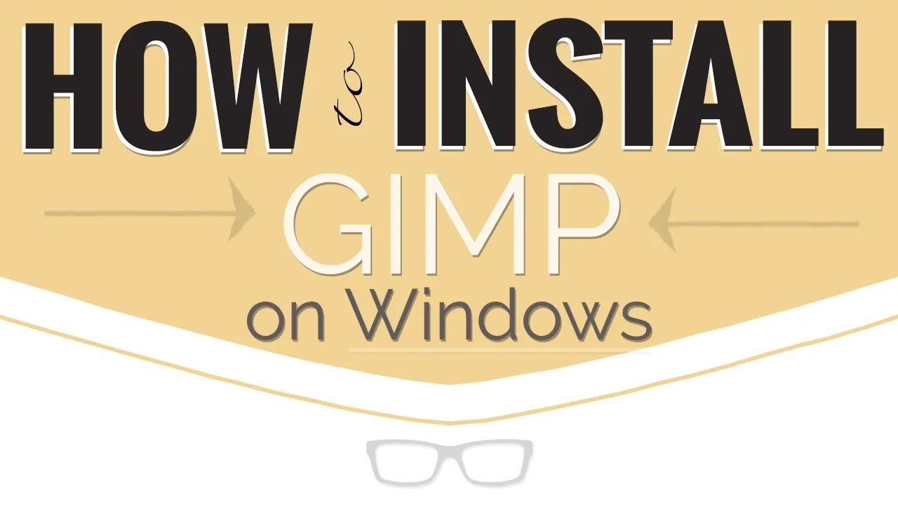 How To Install Gimp On Windows Youtube