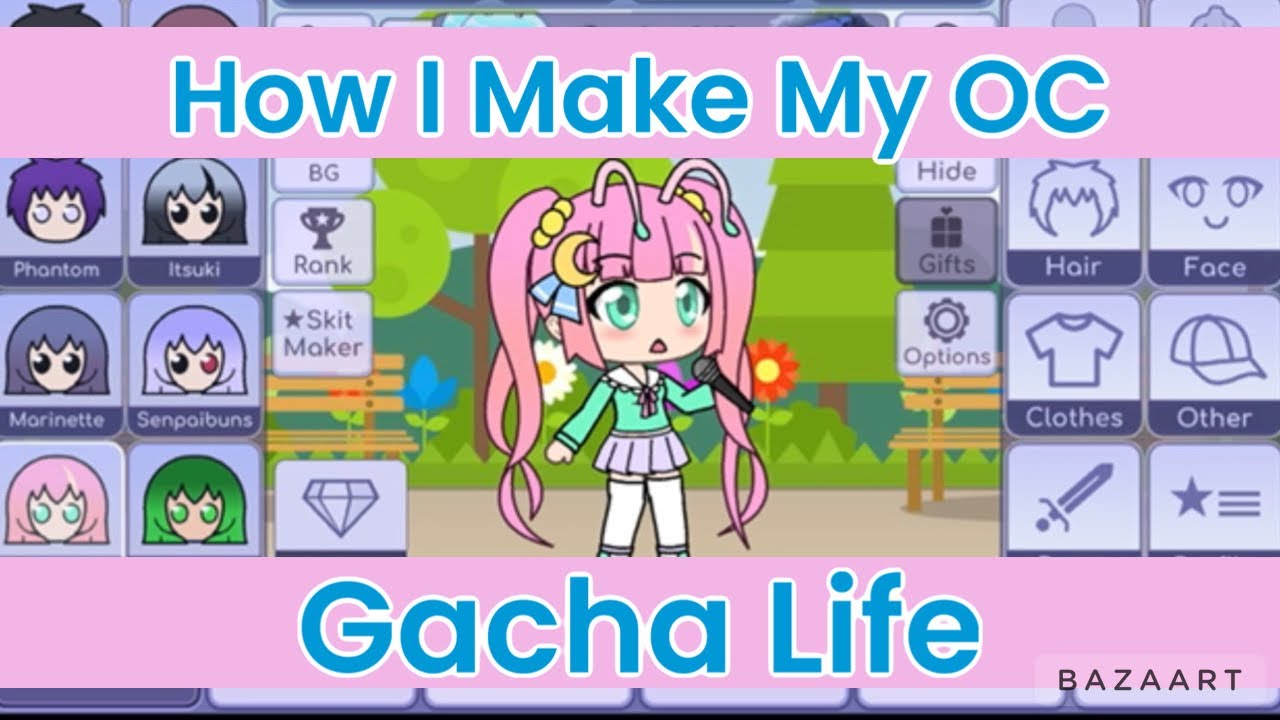 How I Make My Oc Gacha Life Gacha Club Youtube