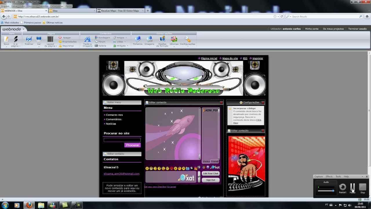 Como Editar Um Site Webnode Youtube