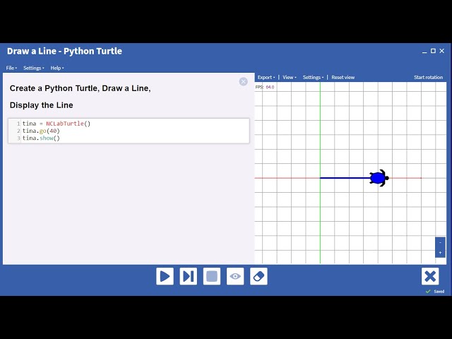 Visual Intro To Python And Turtle Coding Tutorial Videos Nclab