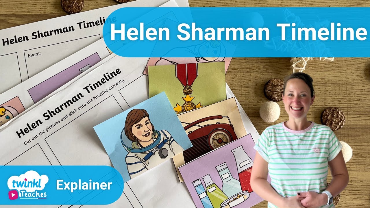 Teaching Helen Sharman Using A Timeline Youtube