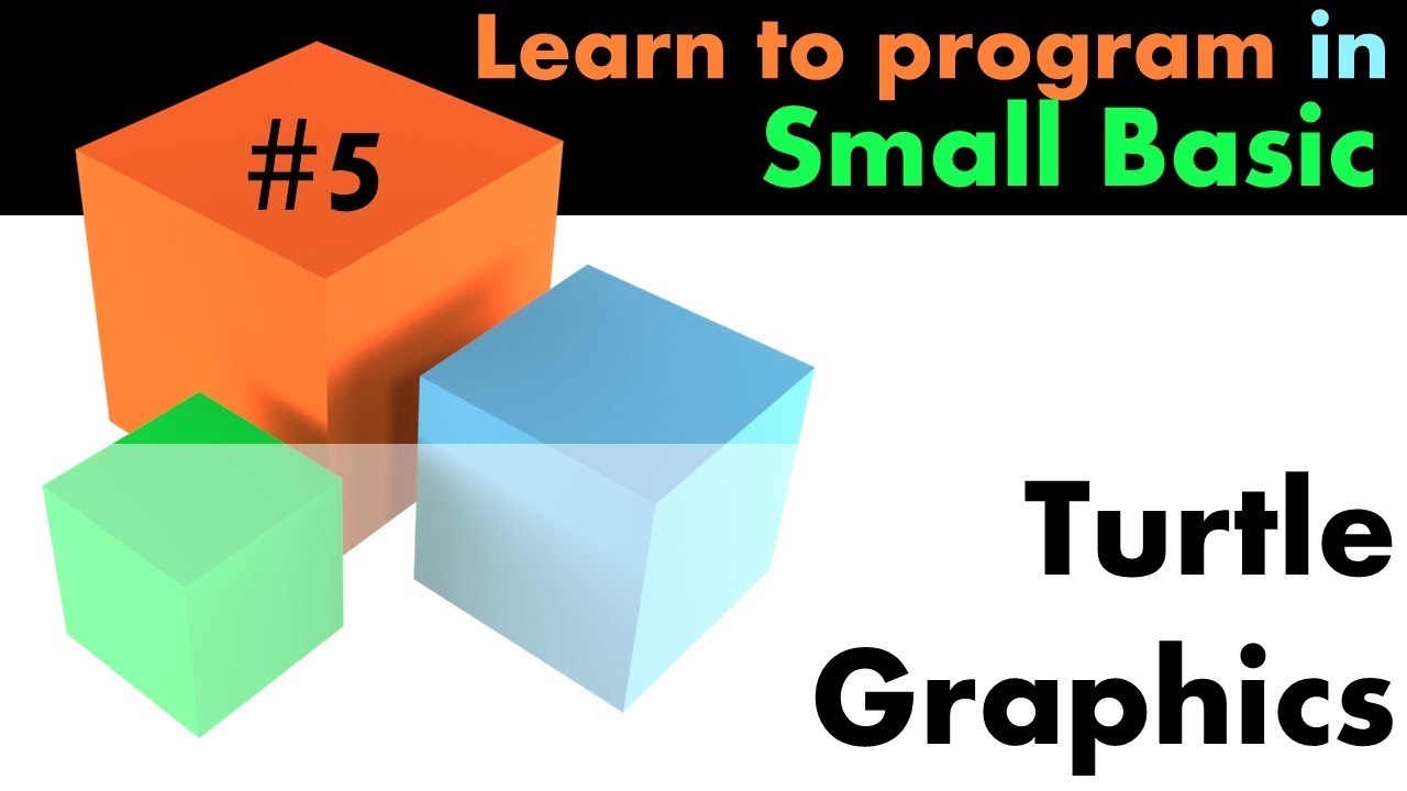 5 Learn Small Basic Programming Turtle Graphics Youtube