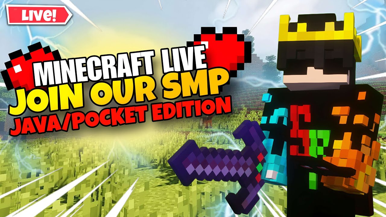 Minecraft Smp Live Lifesteal Public Smp 24 7 Java Bedrock Free