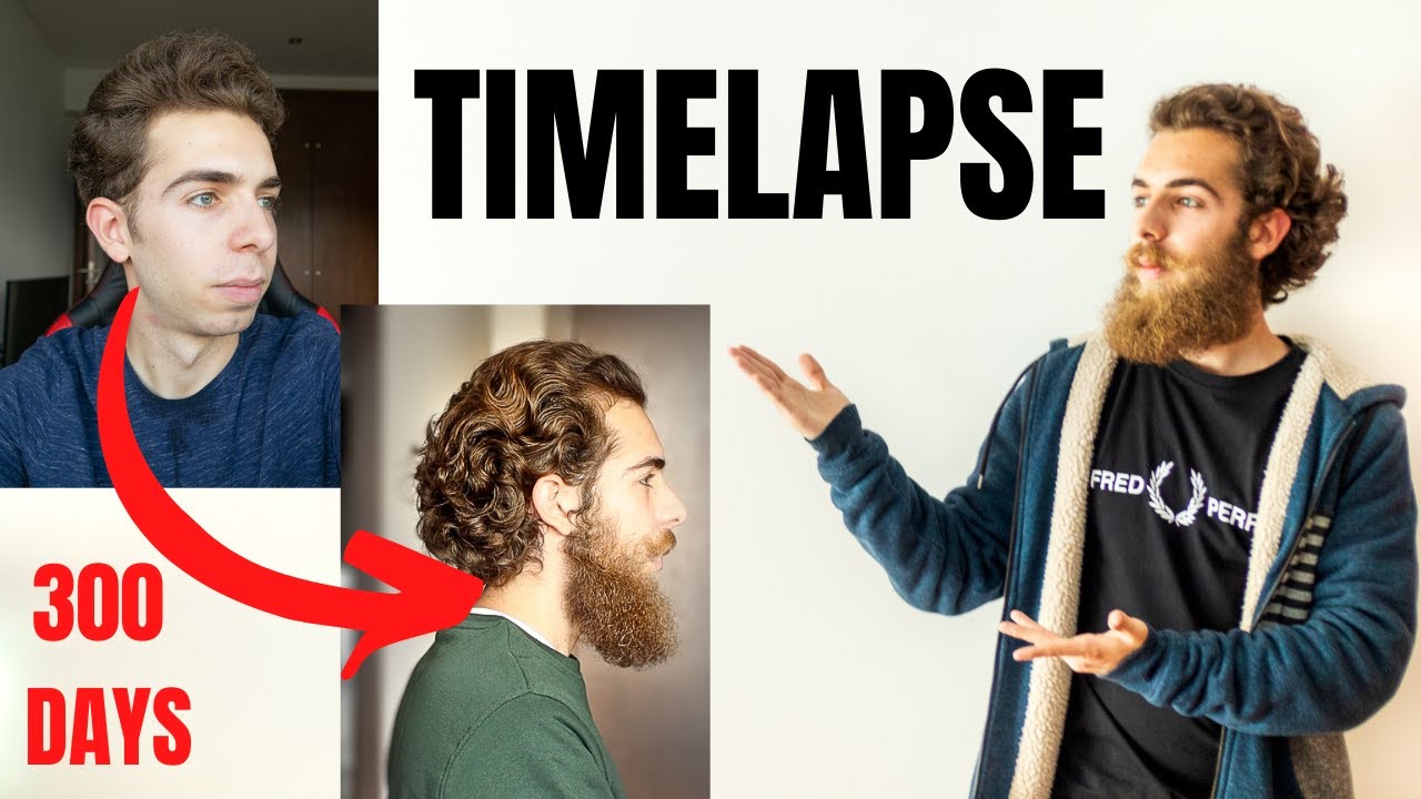 Beard Timelapse 300 Days Youtube