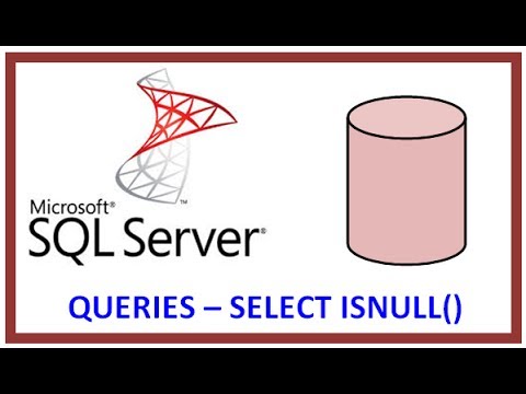 Sql Server Query Table Record Data Via Tsql Select Isnull Youtube