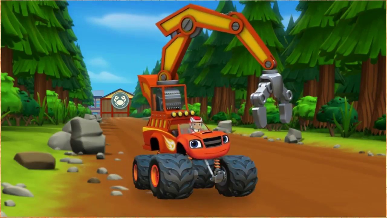 Nick Jr Games Blaze Mud Mountain Rescue