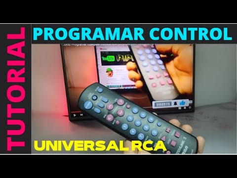 Como Programar Cualquier Control Rca Universal Muy Facil Programar