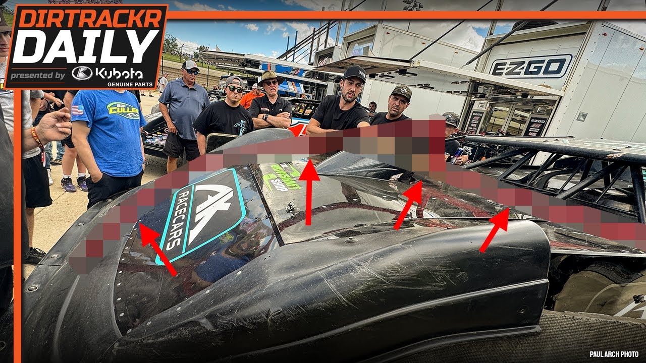 First Look Late Model Body Templates At Eldora Youtube