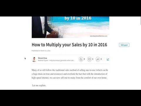 How To Post On Linkedin For Success Youtube