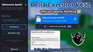 Roblox Delta Executor V2 652 Available Download Delta Mobile New Update ...