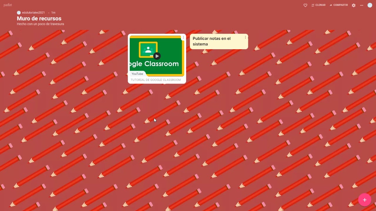 Tutorial Padlet Youtube