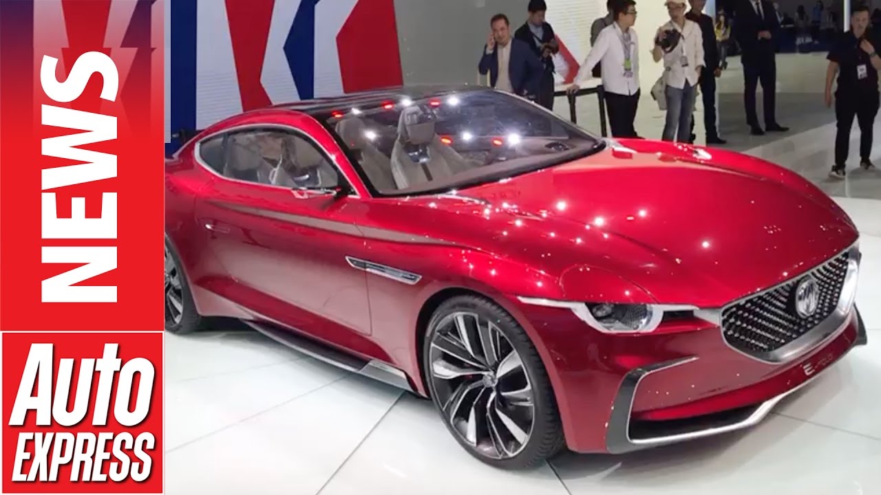 Mg Has A New Sports Car E Motion Concept Revealed In Shanghai Youtube