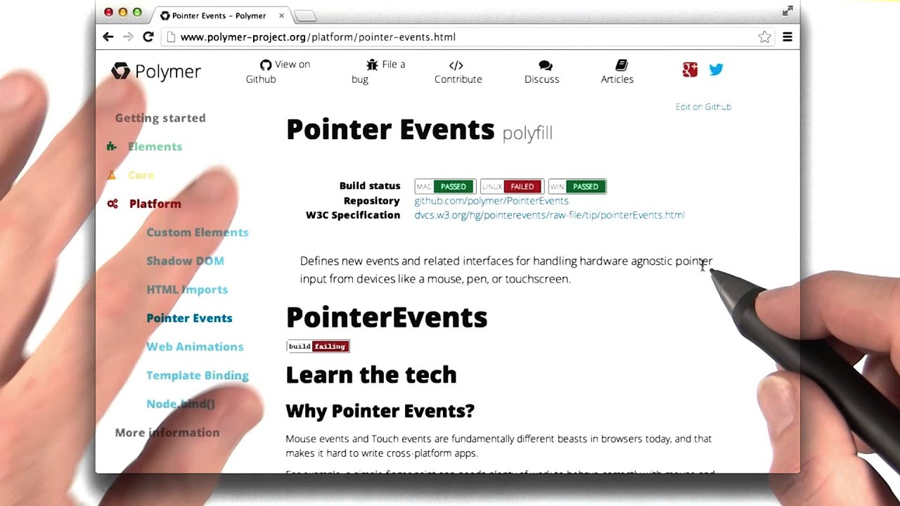 Pointer Events