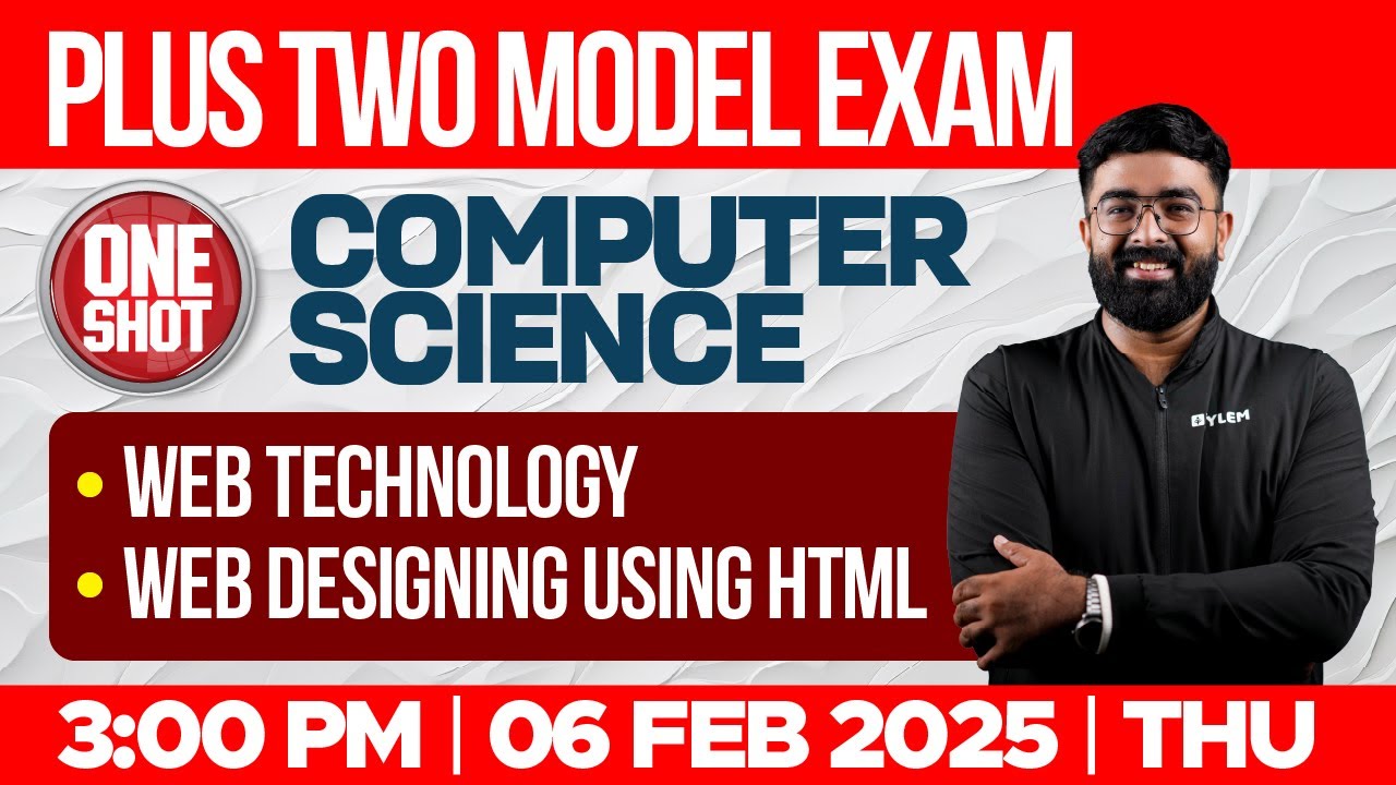 Plus Two Model Exam Computer Science Web Technology Web Designing