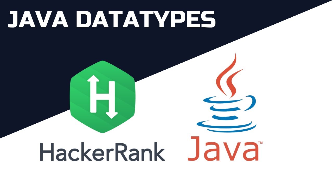 Resolvendo Hackerrank Java Java Datatypes Youtube