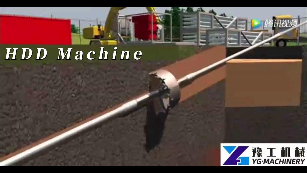How Is The Horizontal Directional Drilling Machine Hdd Work Youtube