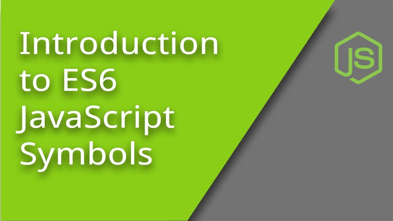 Intro To Javascript Symbols Youtube