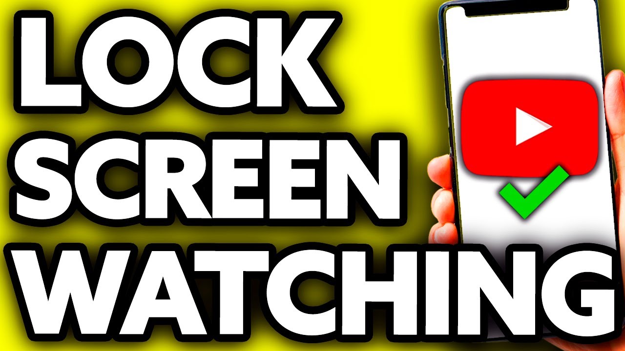 How To Lock Screen While Watching Android Only Way Youtube