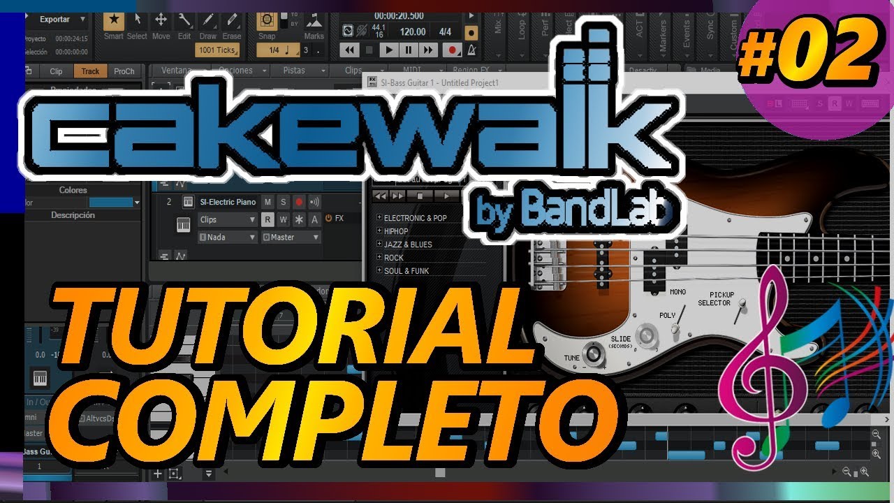 Cakewalk By Bandlab Tutorial 02 En Español Cómo Hacer Música Gratis