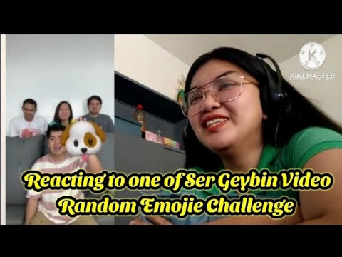 Reacting To One Of Ser Geybin Video Random Emoji Challenge Reaction