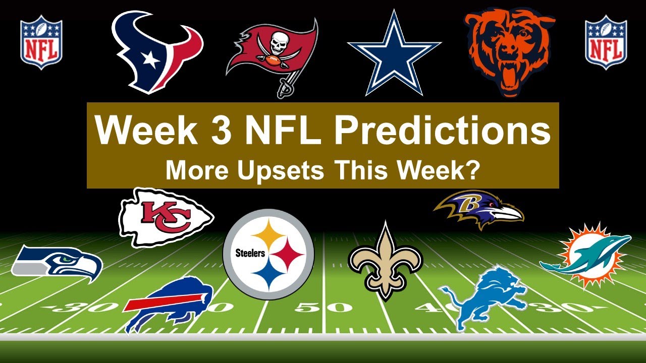 Nfl Week 3 Score Predictions рџџ Youtube