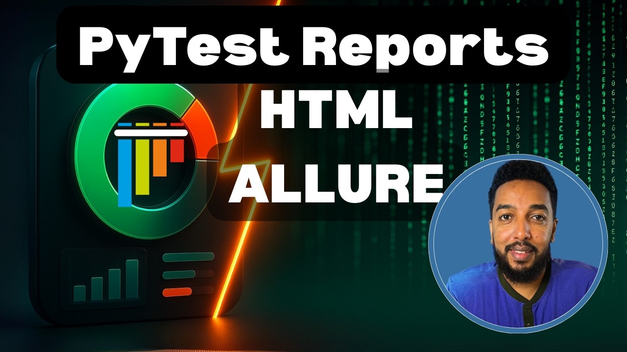Pytest Html And Allure Reports Install Generate View Youtube
