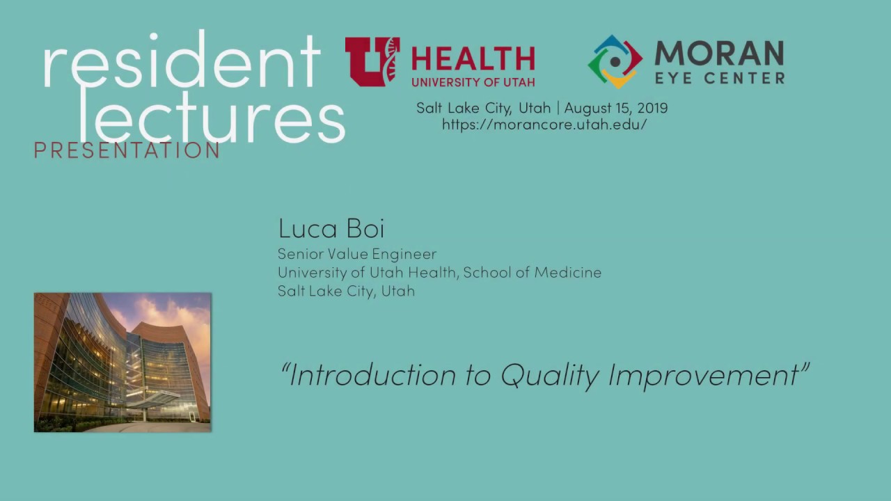 Introduction To Quality Improvement Youtube
