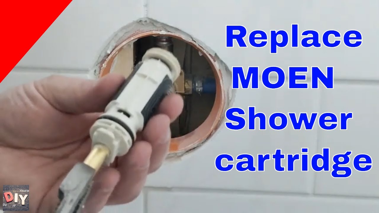 How To Replace A Moen Shower Cartridge Youtube