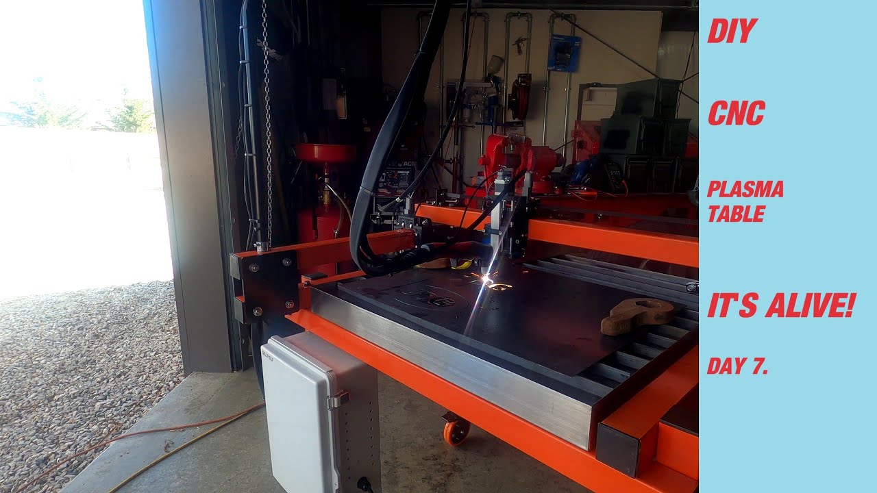 Day 7 Diy Cnc Plasma Table Youtube