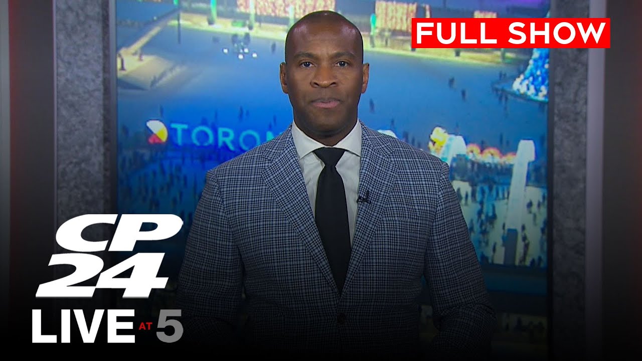 Travel Advisory As Toronto Hit By Blast Of Snow Cp24 Live At Five For