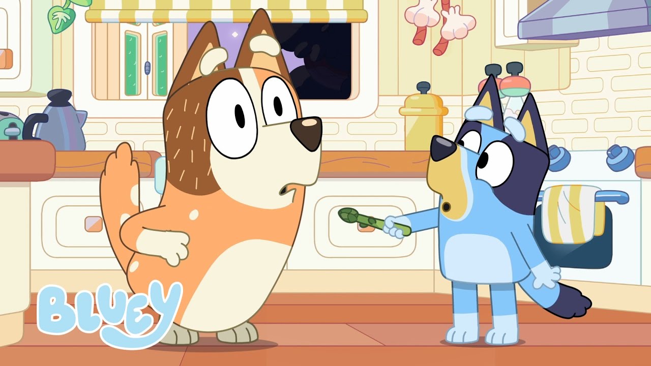 Magic Asparagus Full Episode Bluey Youtube