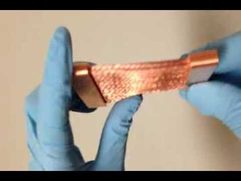 Thermal Strap Copper Thermal Link Flexibility Demonstration Youtube