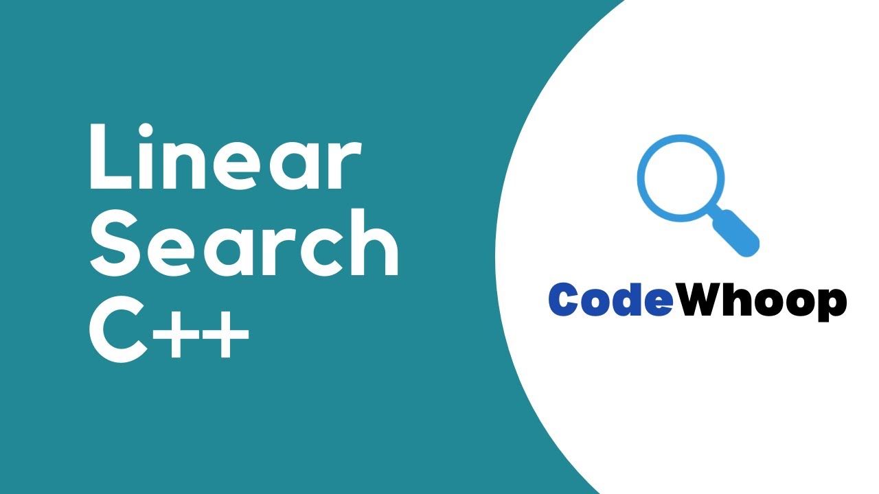 Linear Search Algorithm Using C Youtube