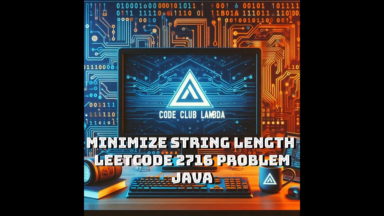 Minimize String Length Leetcode 2716 Problem Java Bundle Solution